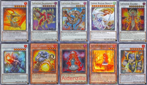 Yugioh Laval Deck - Cannon Handmaiden Rekindling Lavalval Salamander ...