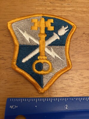 US Army Intelligence And Security Command Subdued Patch Full Color Key ...