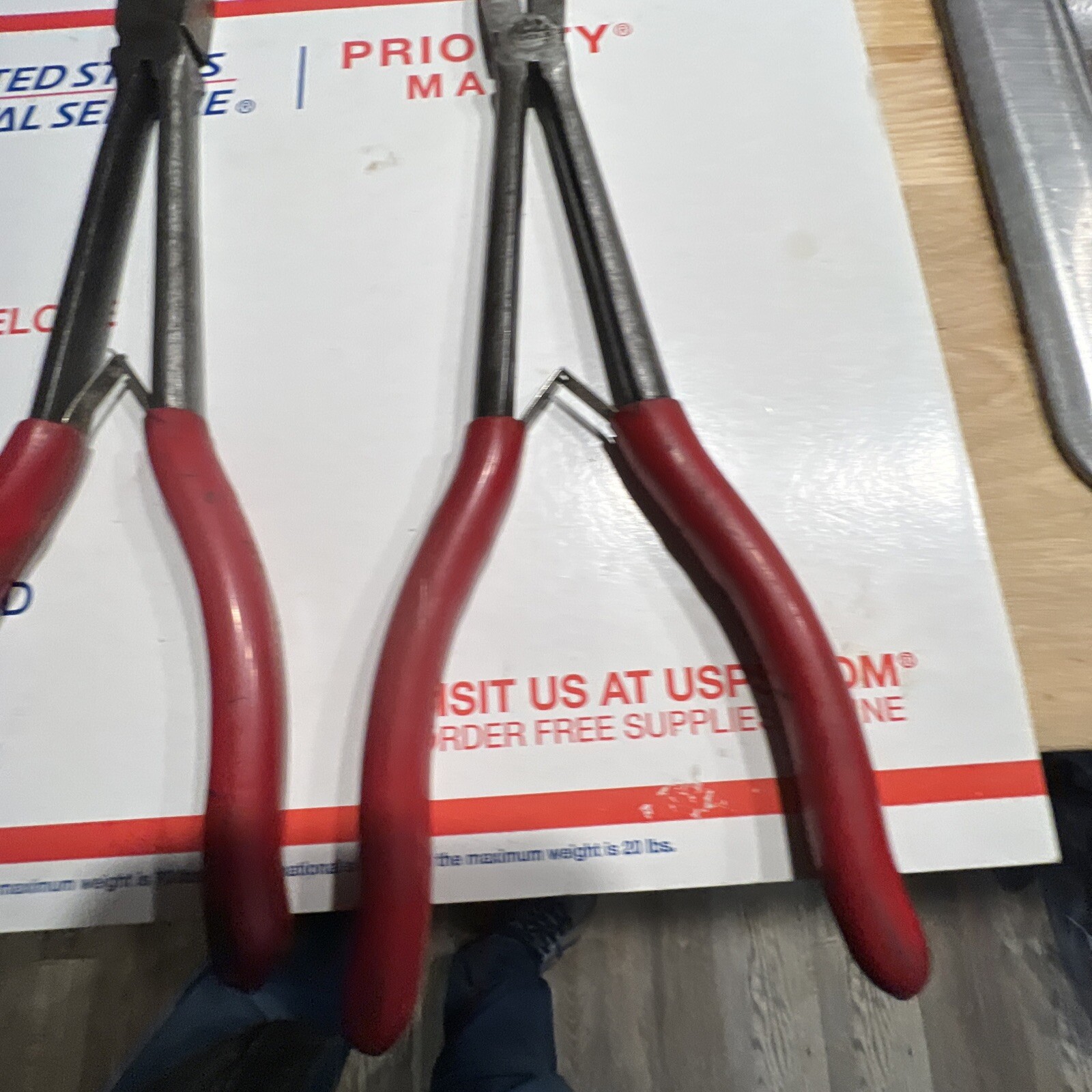 MAC Tools 11" Long Reach 3/4" Spring Loaded Hose Grip Pliers P301788 And P301787 | eBay