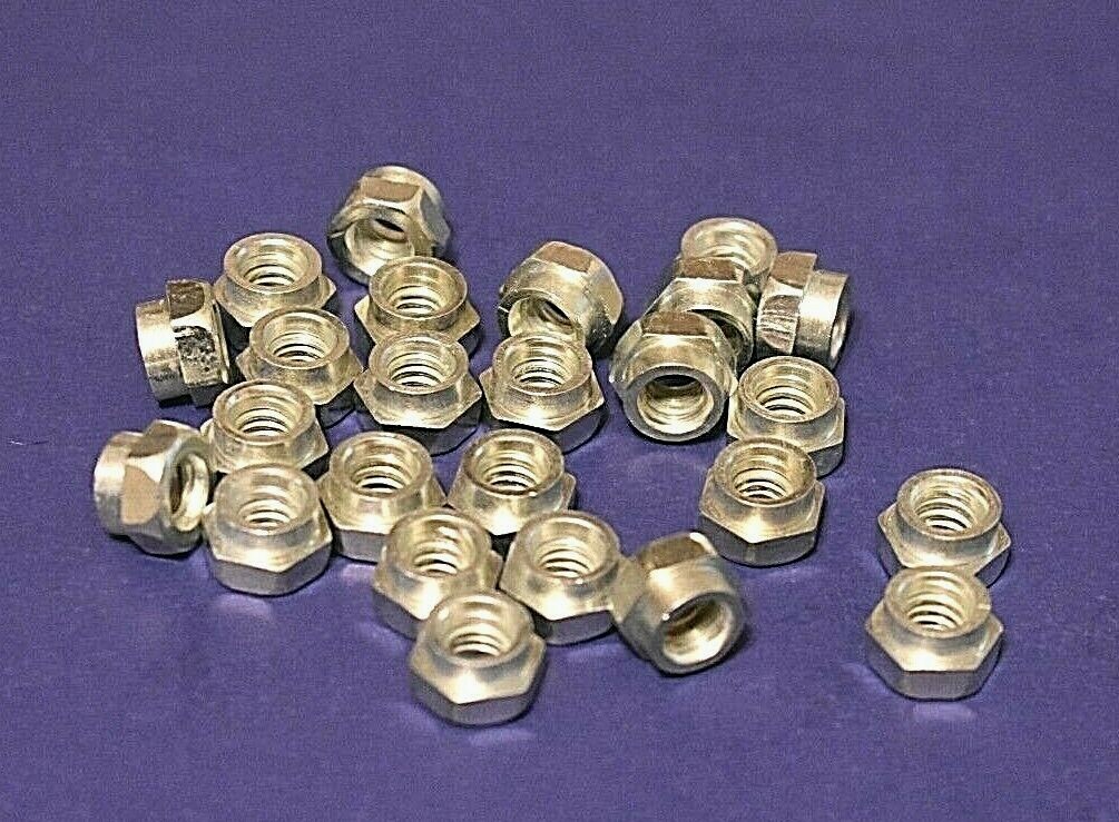 25 Battery Bolt Shouldered Nuts 1/4-20 | eBay