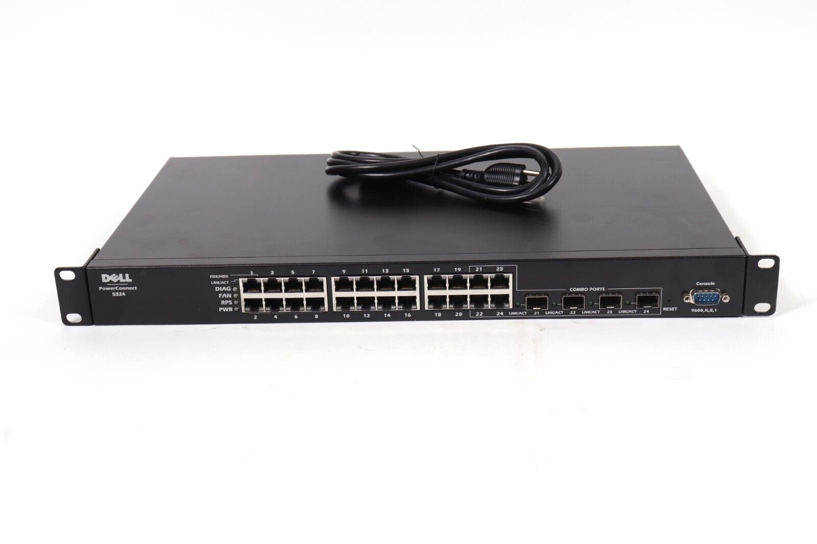 Dell Power Connect 5324 24-Port Gigabit Ethernet Networking Switch w ...