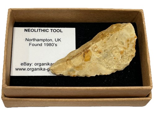 NEOLITHIC FLINT TOOL 4500 - 2500 BC - Northamptonshire Found 1980’s ...