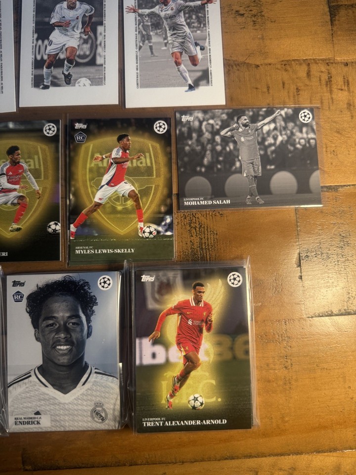 Topps Simplicidad 2024/25 UCL 72 Card Bundle - Messi, Zidane & Rookies ...