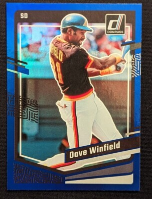 2023 Donruss #207 Dave Winfield BLUE FOIL | eBay
