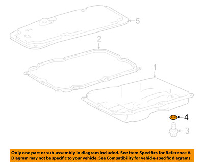 TOYOTA OEM-Transmission Pan O-Ring 3517830010 | eBay