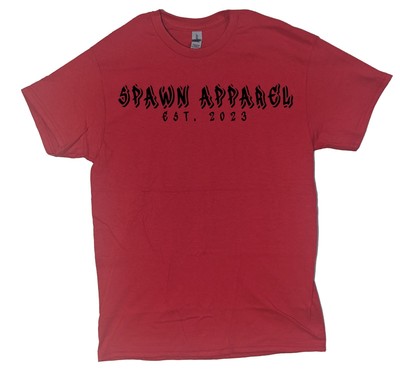 Spawn Apparel Graffiti letters Red stylish T-shirt. XLarge | eBay