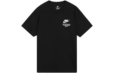 Nike Alphabet Logo Print Comfortable Round Neck Short Sleeve T-Shirt | eBay