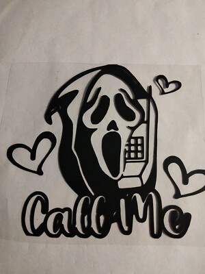 Scream Decal Call Me | eBay