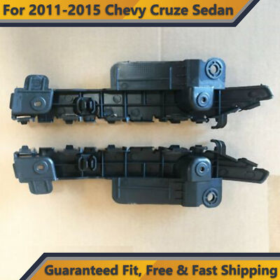 Front Bumper Brackets Retainers Passenger Driver for 2011 2015 Chevy ...