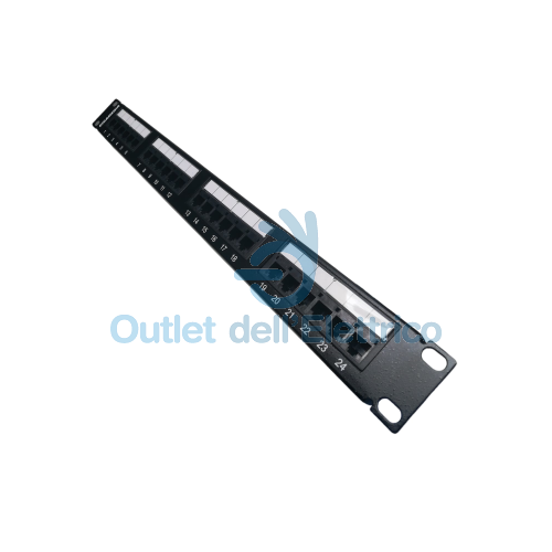 GIGAMEDIA 625020200 Patch Panel 19" 24 Ports UTP C5E/110 | eBay