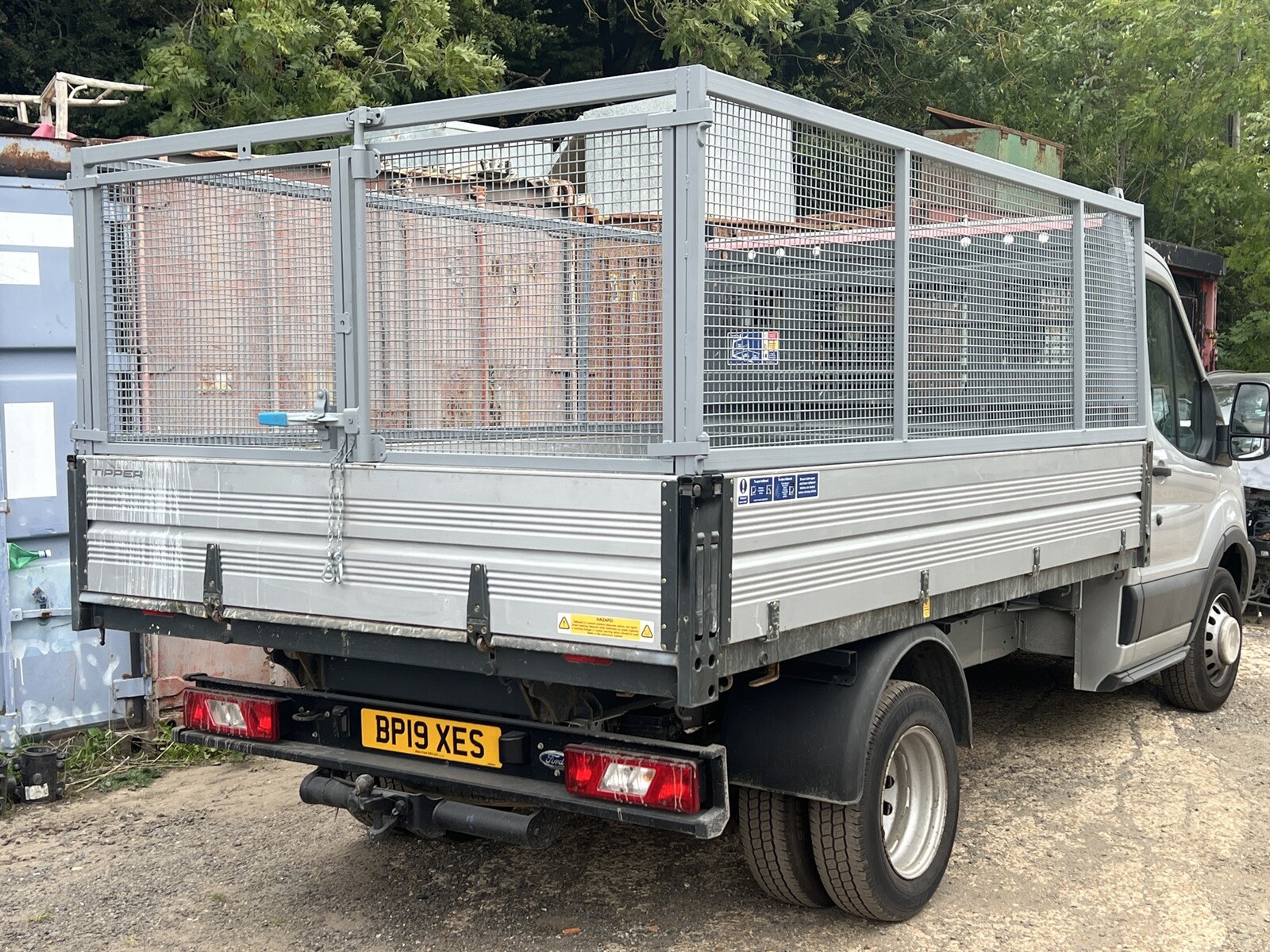FORD TRANSIT TIPPER GRP HIGH SIDES, Transit tipper, cage tipper, tipper ...