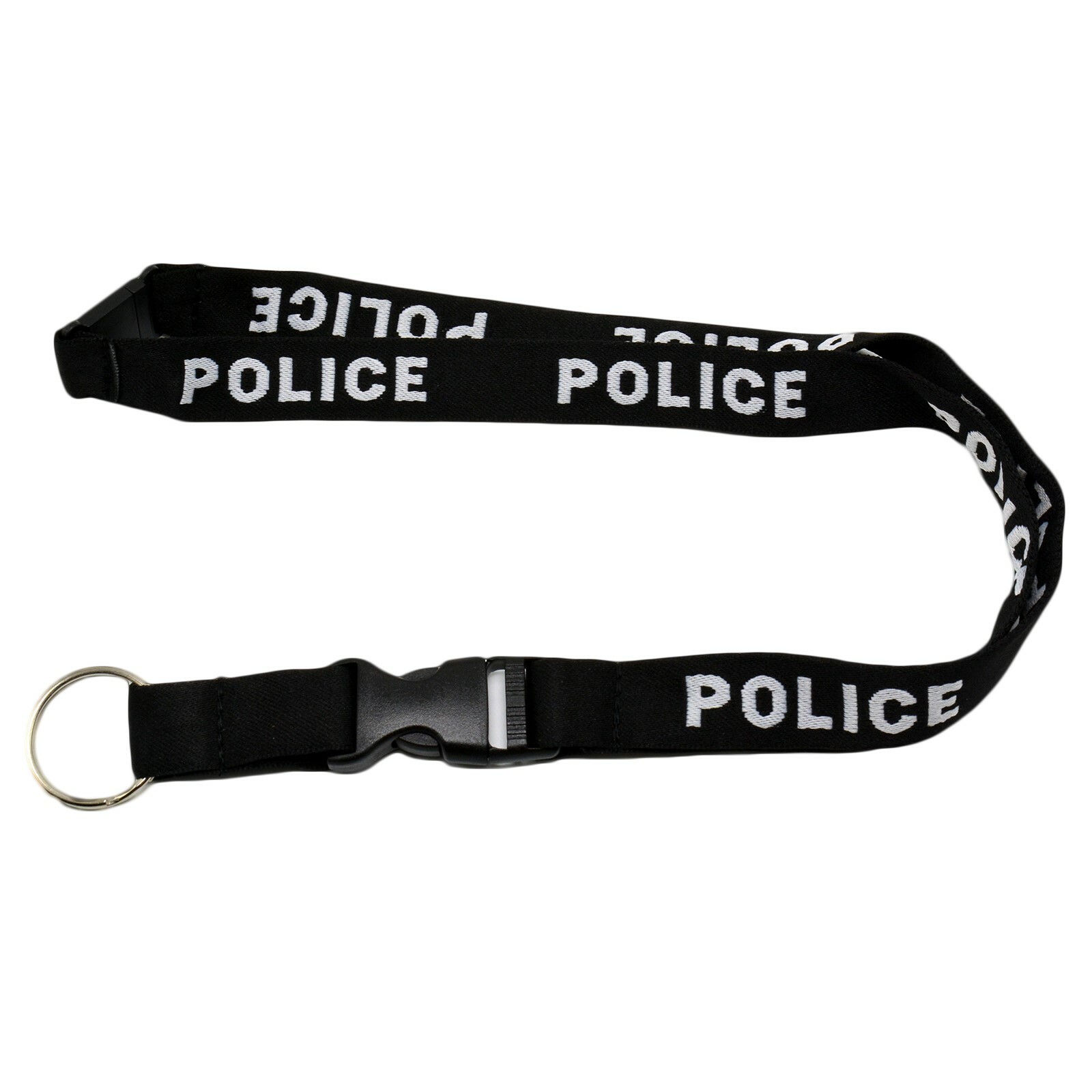 Police Lanyard Cop Law Enforcement Officer Key Card ID Holder Key Ring ...