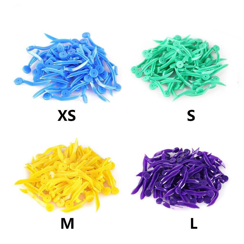 Dental Plastic Wedges Concave Design Arc Diastema Wedge with End ...