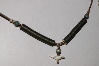 Vintage to now lot of 2 shell birds beaded necklaces | eBay