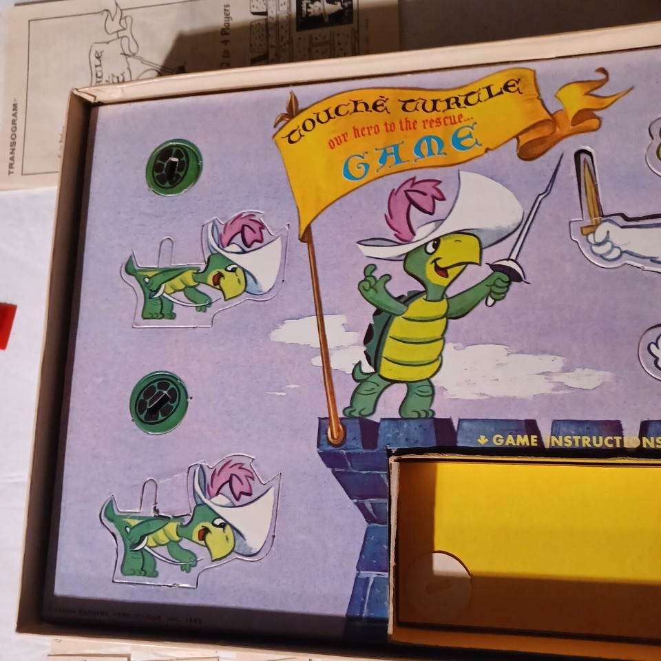 Touche Turtle Board Game Vintage VERY RARE | eBay