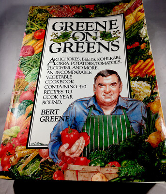 VTG Greene on Greens 1984 Bert Greene Paperback 1st Print Vegetable ...