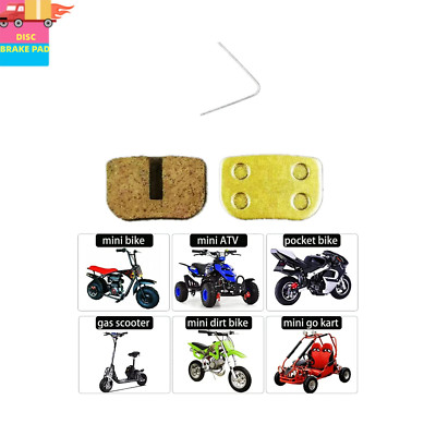 Mini Bike Brake Pads Disc Brake Pads COLEMAN MINI BIKE CT100U TRAIL ...