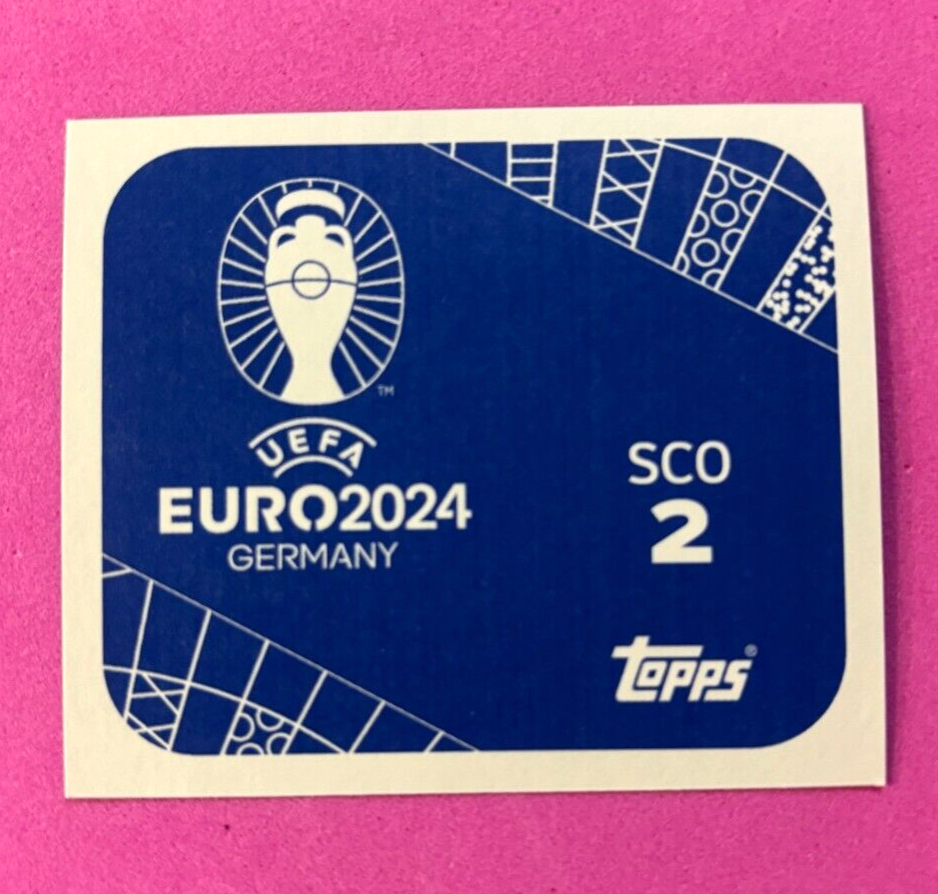 TOPPS UEFA EURO 2024 - STICKER ROBERTSON - VIOLA - PARALLEL PARALLELA ...