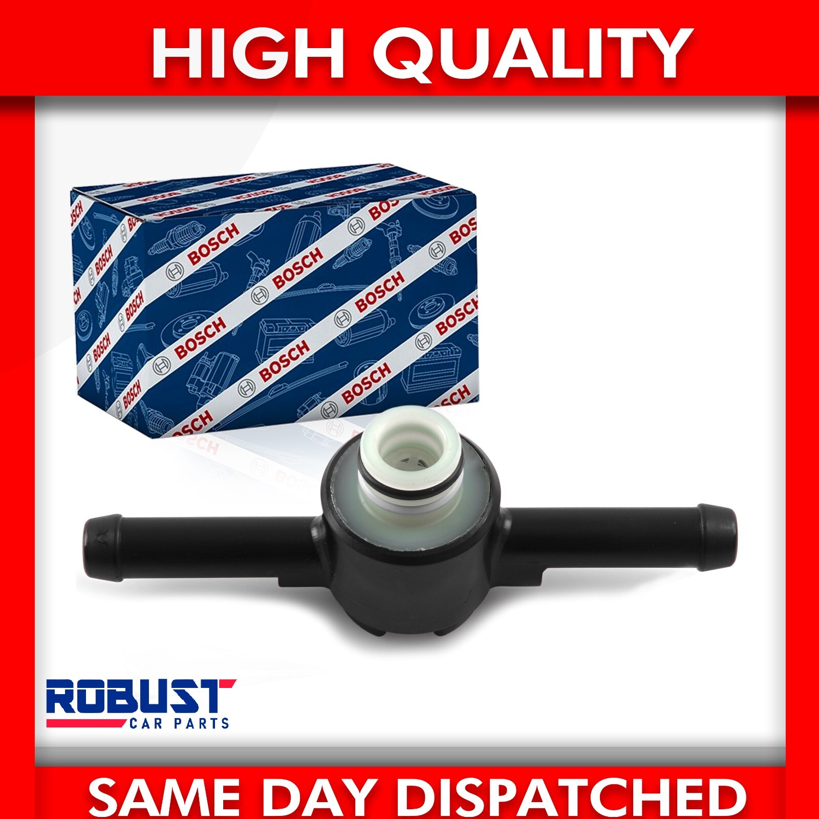 BOSCH DIESEL FUEL FILTER VALVE UNION FOR VOLKSWAGEN CADDY GOLF PASSAT ...