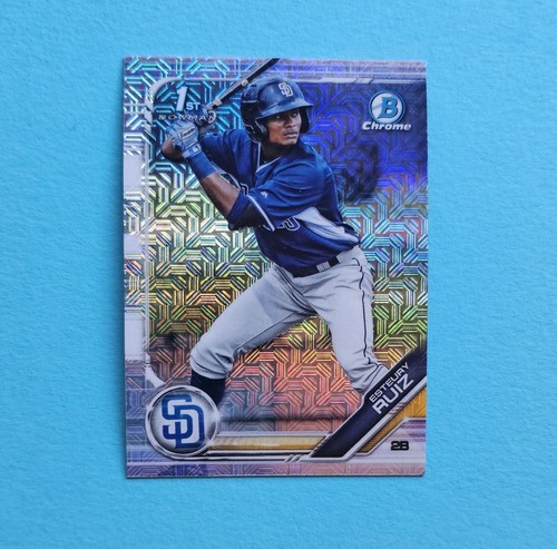 2019 1st Bowman Estuary Ruiz Chrome Mojo Refractor #BCP-89 Draft by ...