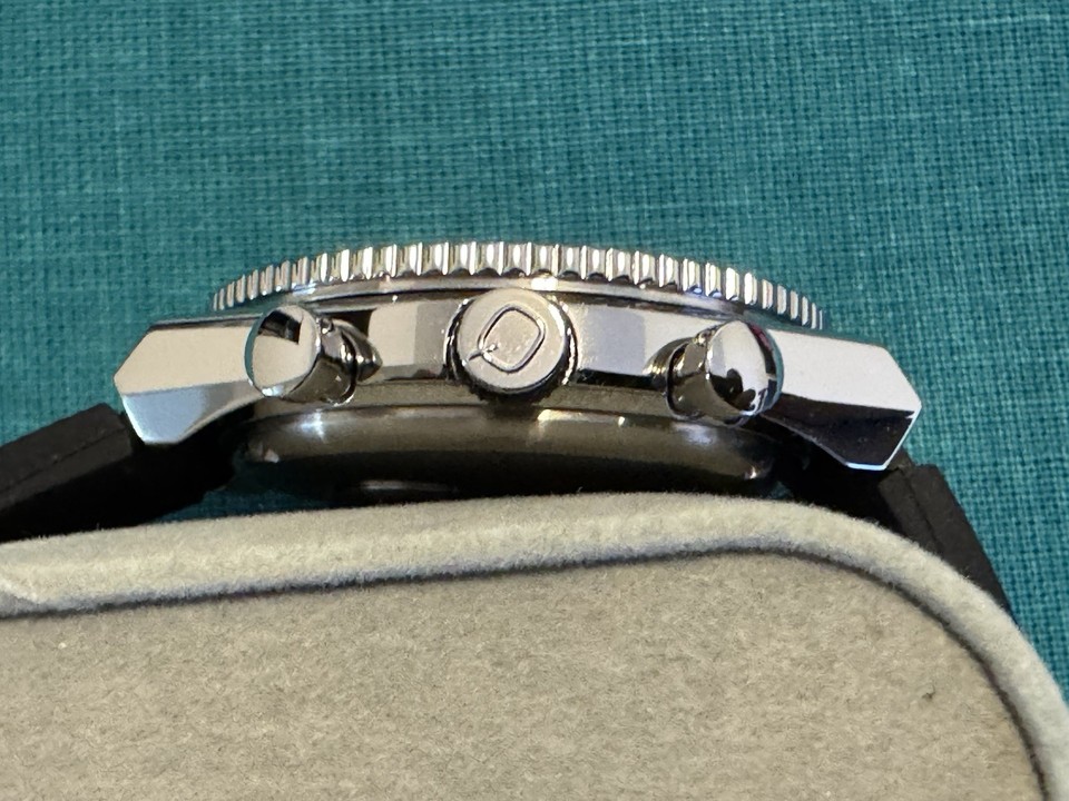 Timex Q Mens Chronograph GMT Panda | eBay