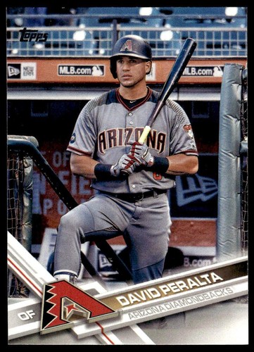 2017 Topps #26 David Peralta Arizona Diamondbacks Baseball | eBay
