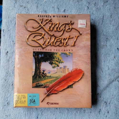 King's Quest: Quest For The Crown (IBM PC, Sierra, 1990) New in big box ...