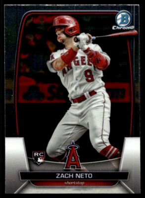 2023 Bowman Chrome Zach Neto Rookie G38 Los Angeles Angels #64 | eBay