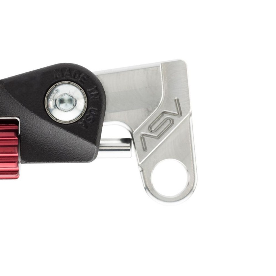 ASV Red Off-Road Shorty Brake+Pro Perch Clutch Lever For Yamaha ...