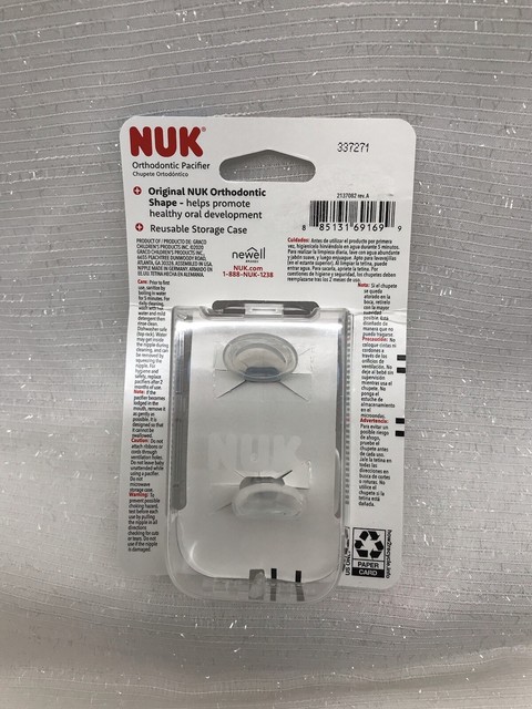 2pk Nuk Ortho Baby Pacifier Binky Boys Sports Football Soccer Balls ...