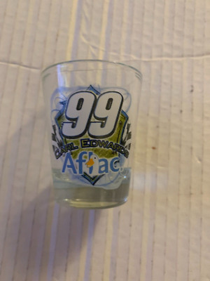 Carl Edwards #99 Aflac Shot Glass Nascar | eBay