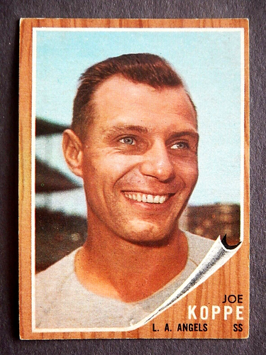 Joe Koppe #39 Topps 1962 Baseball Card (Los Angeles Angels) *VG | eBay