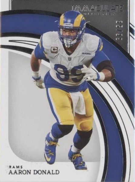 2022 Panini Immaculate Collection - #49 Aaron Donald /99 for sale ...