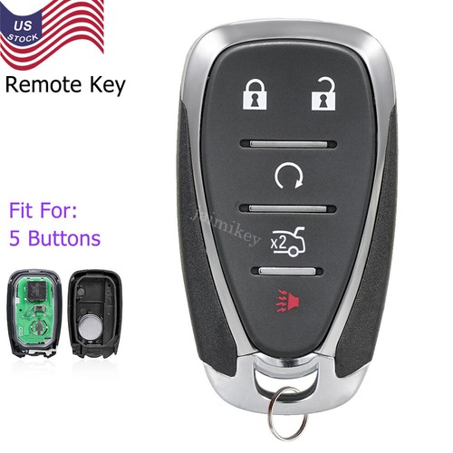 For 2016 -2021 Chevrolet Camaro Cruze Malibu Remote Key Fob HYQ4EA 5 ...