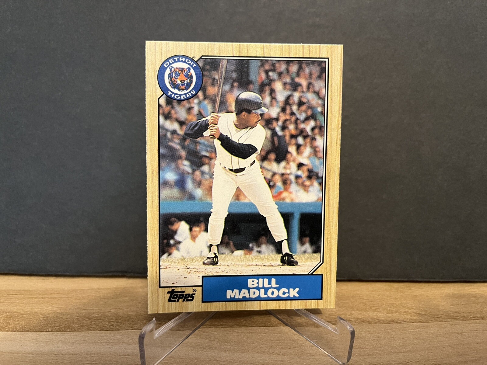 1987 MLB Topps Traded Bill Madlock #71T Base Card - Pulled From Sealed ...