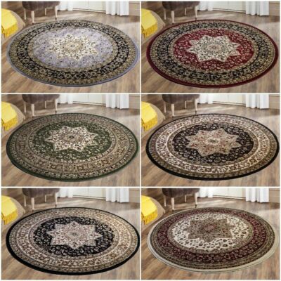 Traditional Round Rome Rugs for Large Living room Carpet / Rug Soft ...