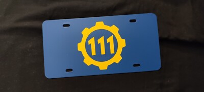 Fallout Plastic License Plate | eBay