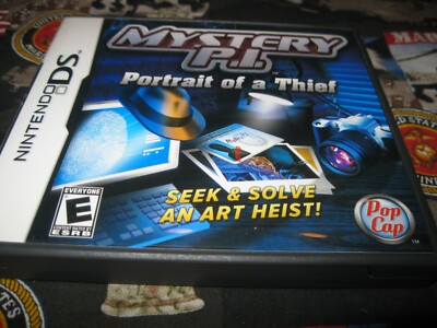 Mystery P.I.: Portrait of a Thief (Nintendo DS, 2008) complete ...