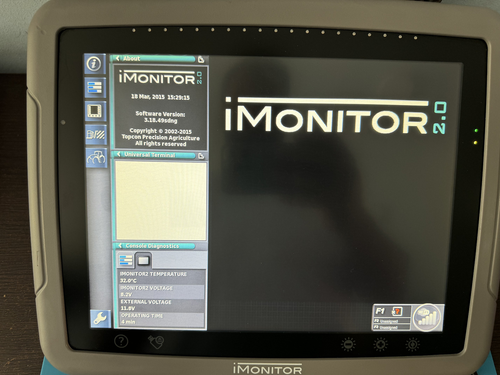 Topcon Deutz iMonitor 2.0 large 12“ display | eBay