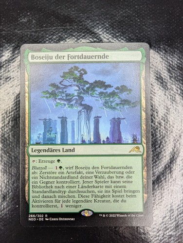 MTG Boseiju der Fortdauernde, Kamigawa, DE/NM Magic: The Gathering ...