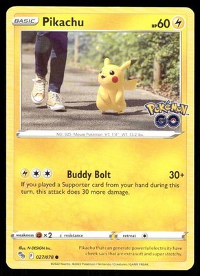 Pokémon TCG Pokémon Pikachu Pikachu Common Regular | eBay