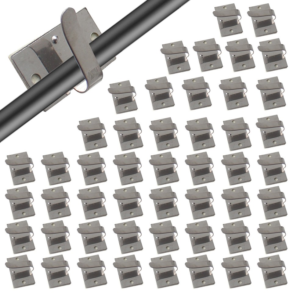 50pcs For Outdoor String Light Wire Clips Metal Clips for Ceiling and ...