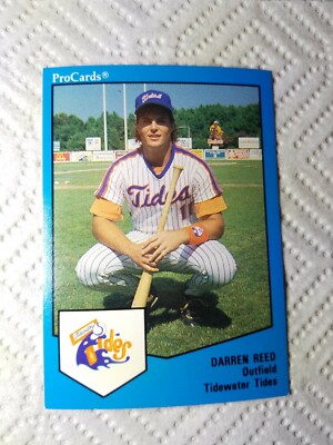 1989 PROCARDS BASEBALL CARD DARREN REED #1957 | eBay