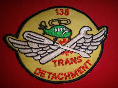 Vietnam War Patch US Army 138th Helicopter TRANSPORT DETACHMENT | eBay