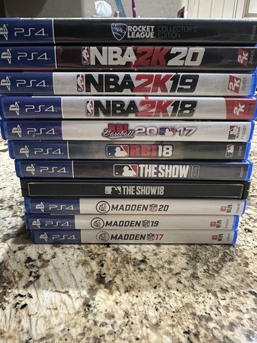 Sony Playstation PS4 Used Game Lot with Cases & Disc Pick & Choose | eBay