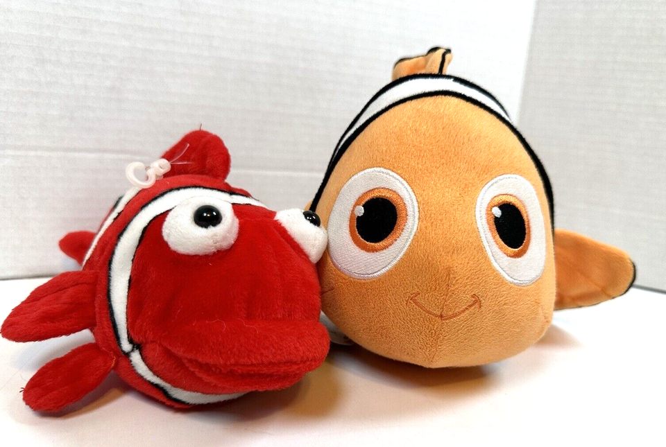 Disney Finding NEMO 12" Talking Orange Ocean Sea Fish Plush Stuffed ...