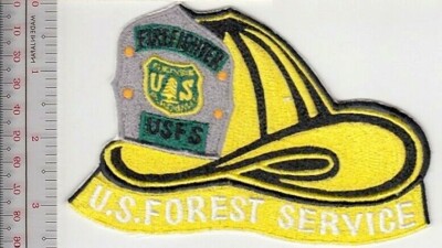 Hot Shot Wildland Fire Crew USFS Forest Firefighter Helmet US NO TARIFF ...