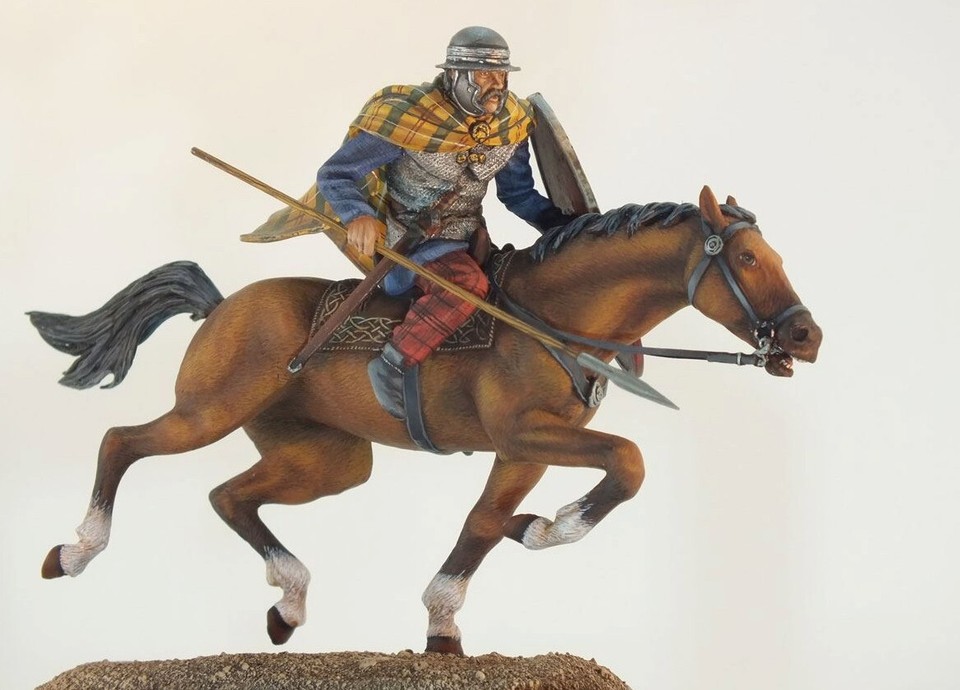 Celtic noble warrior 54mm Painted Tin Toy Soldier Pre-Sale | Art ...