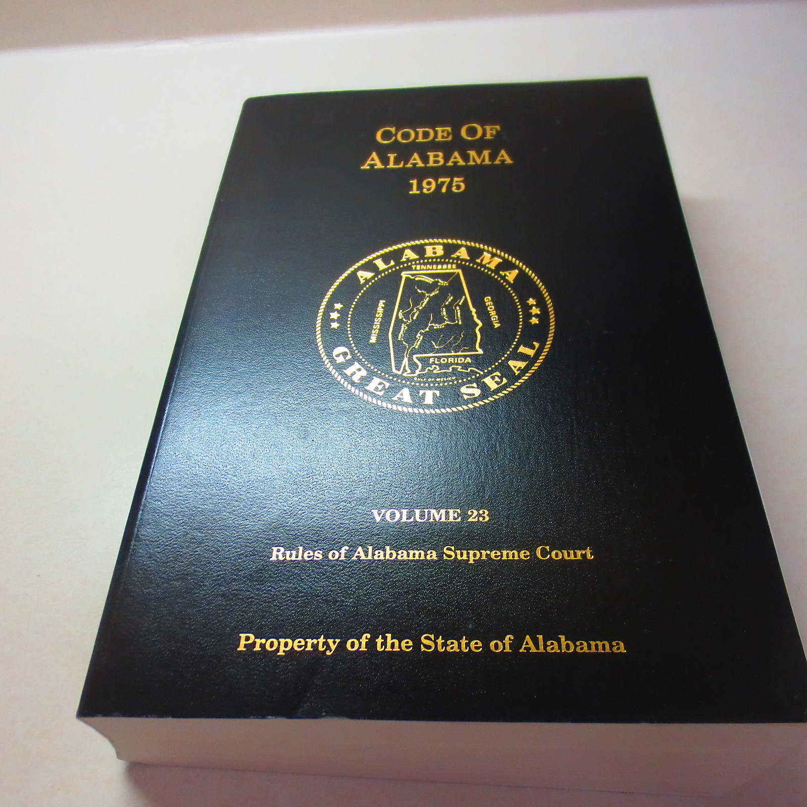 Code of Alabama 1975 Volume 23 Rules of Alabama Supreme Court | eBay