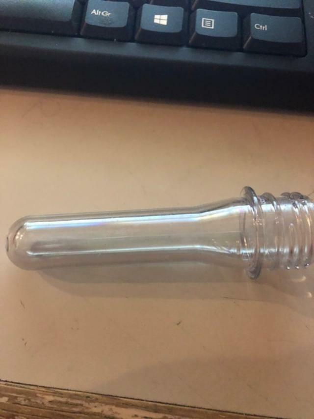 100 pack Soda Bottle Preforms and Caps clear no tamper ring 16 oz ...